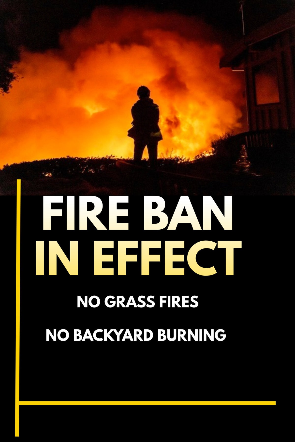 Burning Ban in Place - Village of Hazelton